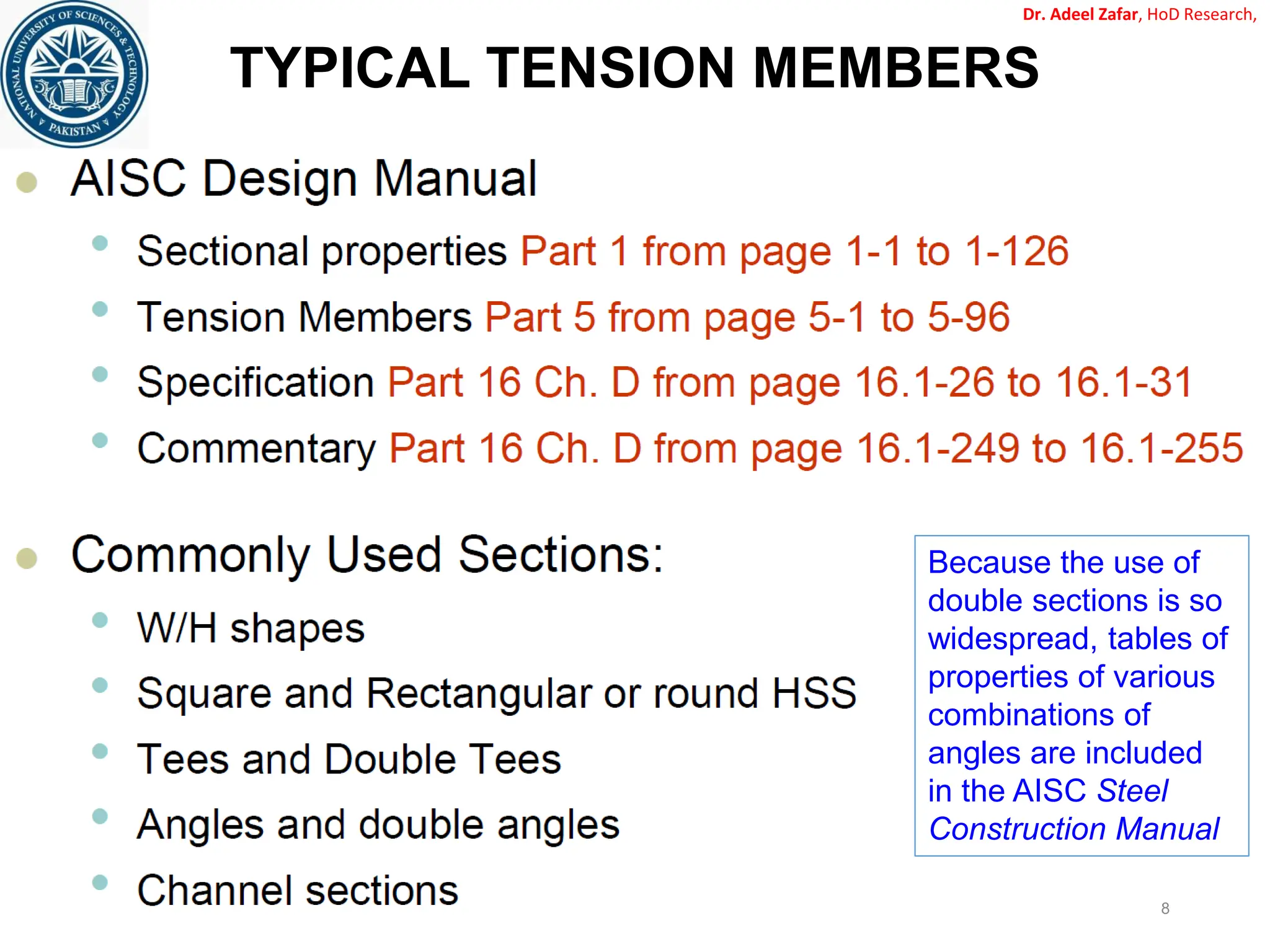 Lecture 2a - Tension Members of the steel .pdf