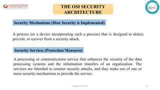 Need of Security , Security Approaches, Principles of Security | PPTX