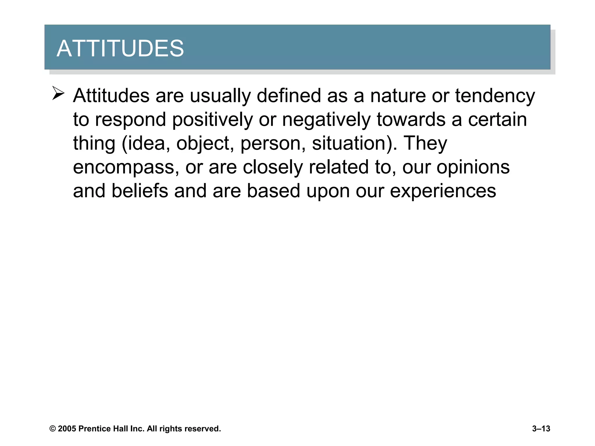 attitude and job satisfaction | PPT