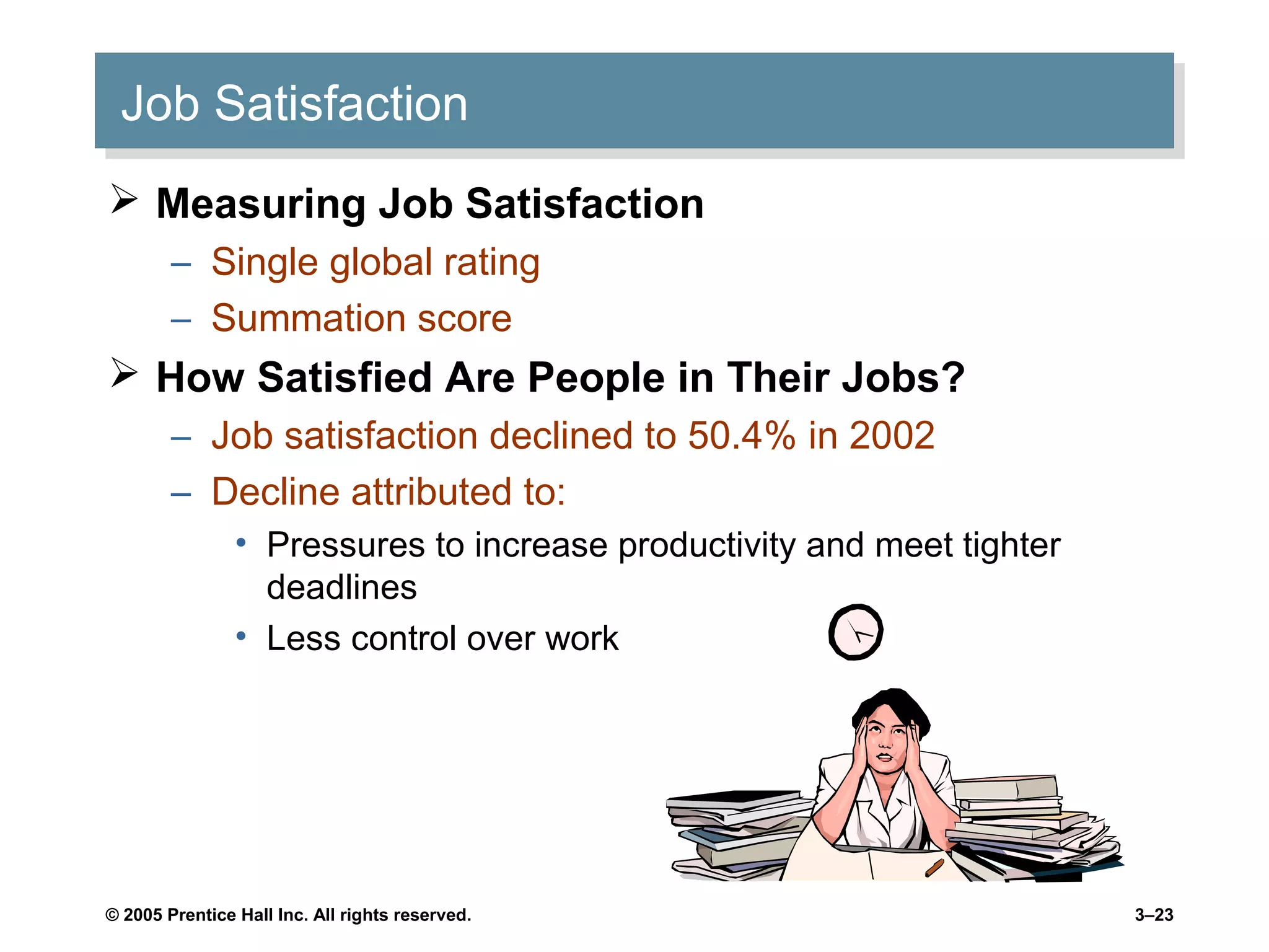 attitude and job satisfaction | PPT