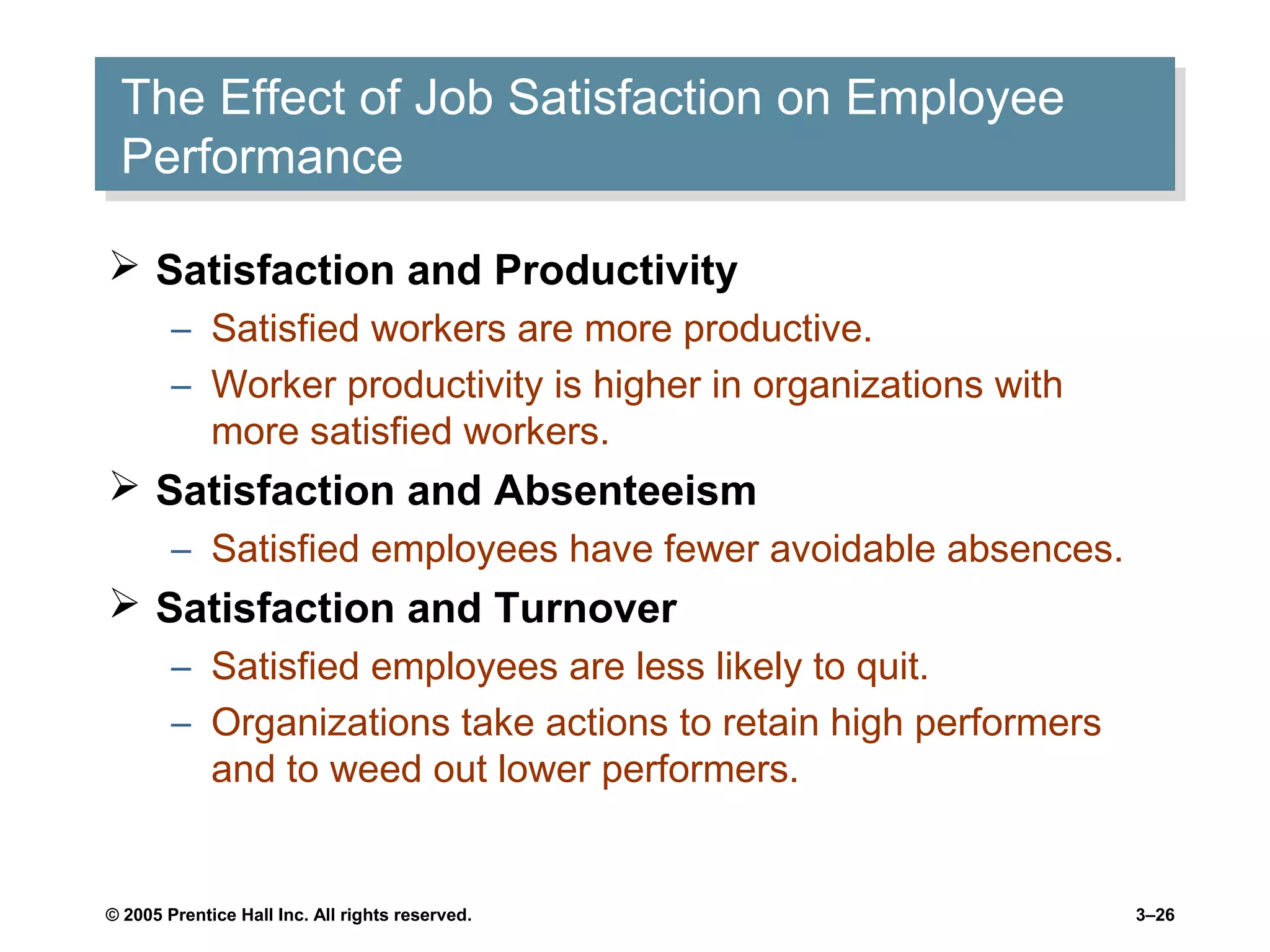attitude and job satisfaction | PPT