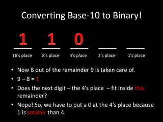 binary numbers system and their conversion | PDF