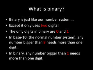 binary numbers system and their conversion | PDF