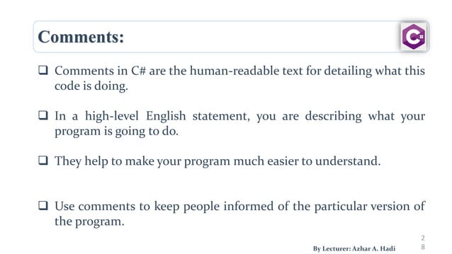 C# Data Types and Comments_Lecture2_C#.pdf