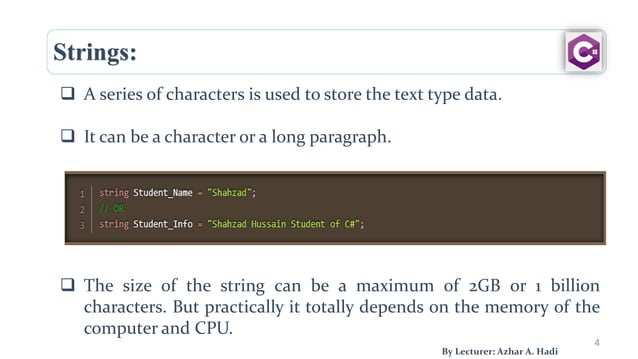 C# Data Types and Comments_Lecture2_C#.pdf