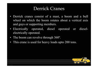 Construction Machines and Plants | PDF