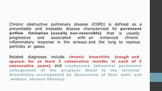 LEC 2 COPD internal medicine , davidson and macleod | PDF