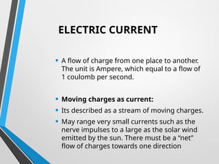 LECTURE of Current Electricity and .pptx