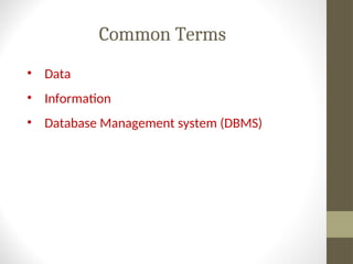 Lec 2 Database management system for.ppt