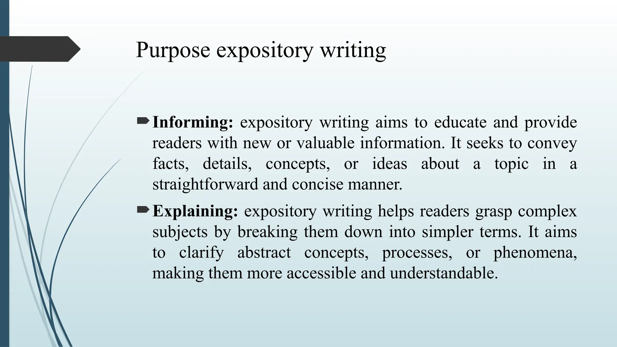 lec 2 Expository writing def, types, purpose, application.pptx