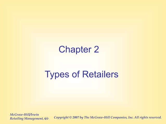lec 2 final.ppt retail marketing lecture | PPT
