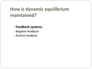lec 2 Homeostasis and its mechanism with examples | PPTX