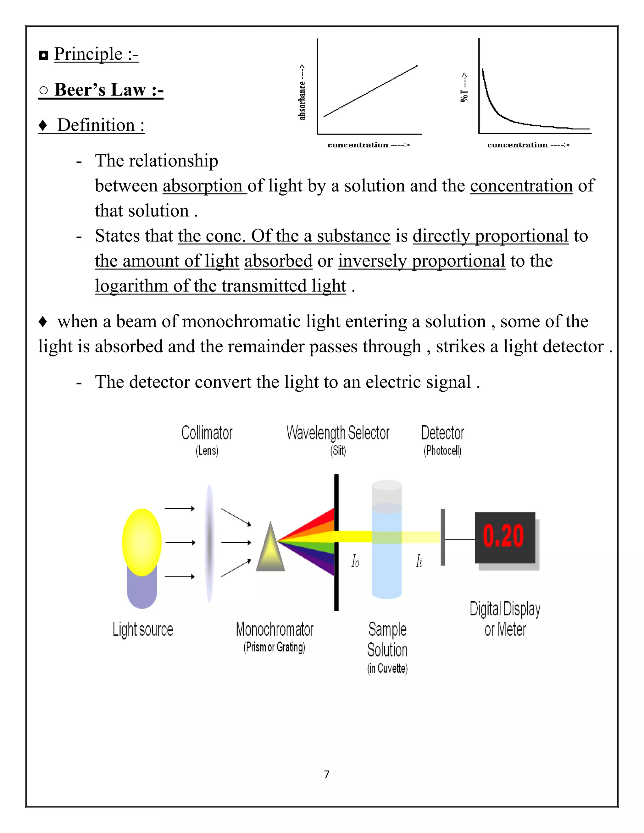 Application of centrifugation and Spectrophotometry | PDF