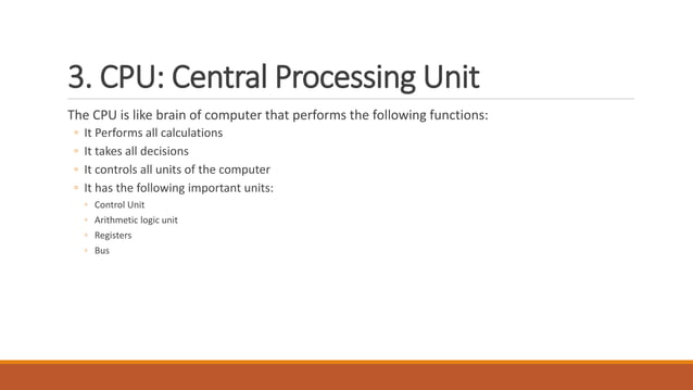 Lec 2 introduction to computer -ii | PPTX