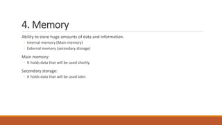 Lec 2 introduction to computer -ii | PPTX