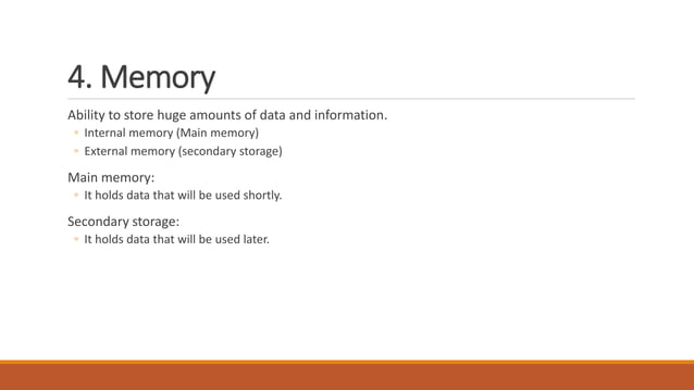 Lec 2 introduction to computer -ii | PPTX