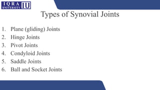 Lec 2 Joints of the human body and articulation.pptx