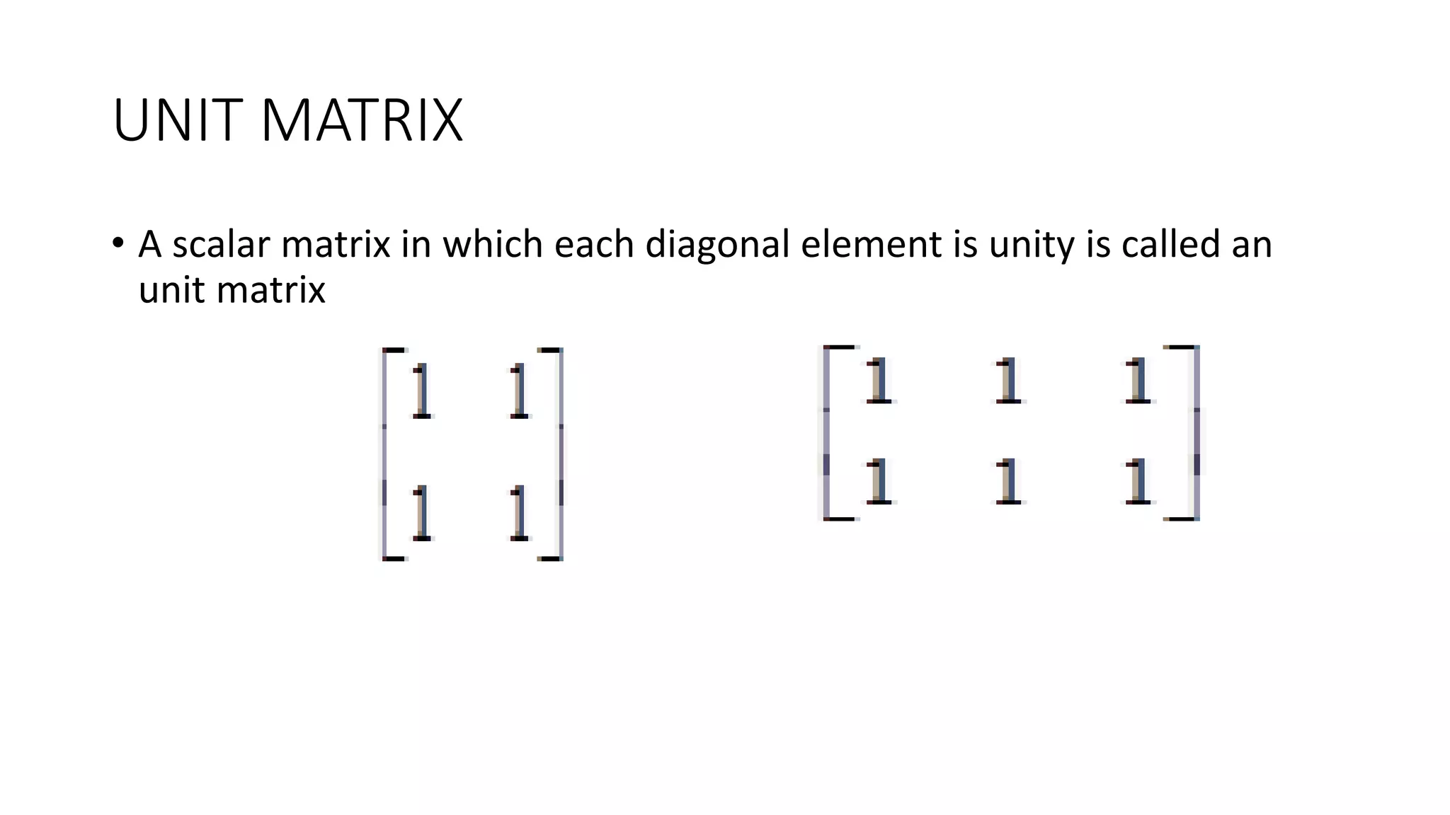 MATIX AND TYPES OF MATRIX | PPTX