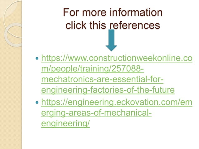ME8791-MECHATRONICS UNIT 1 PART2 | PPTX | Mechanical and Industrial Engineering Industry ...