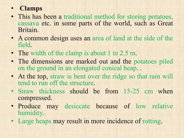 LEC 2 METHODS OF STORAGE.pptx storage ppt | PPTX | Gardening | Home ...