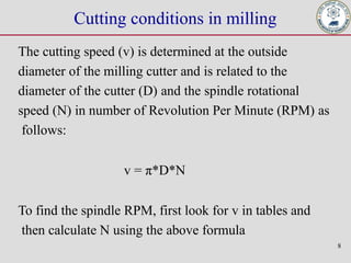 Lec 2 milling.pptxdfghjutudrytfgybhnjbiucyrdycvbh | PPT