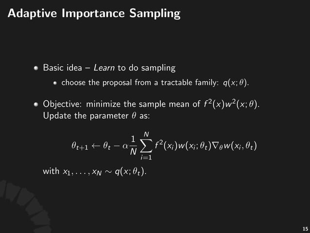 MLPI Lecture 2: Monte Carlo Methods (Basics) | PPT