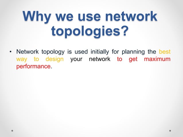 Networks topologies Lec#2 | PPTX | Computer Networking | Computing