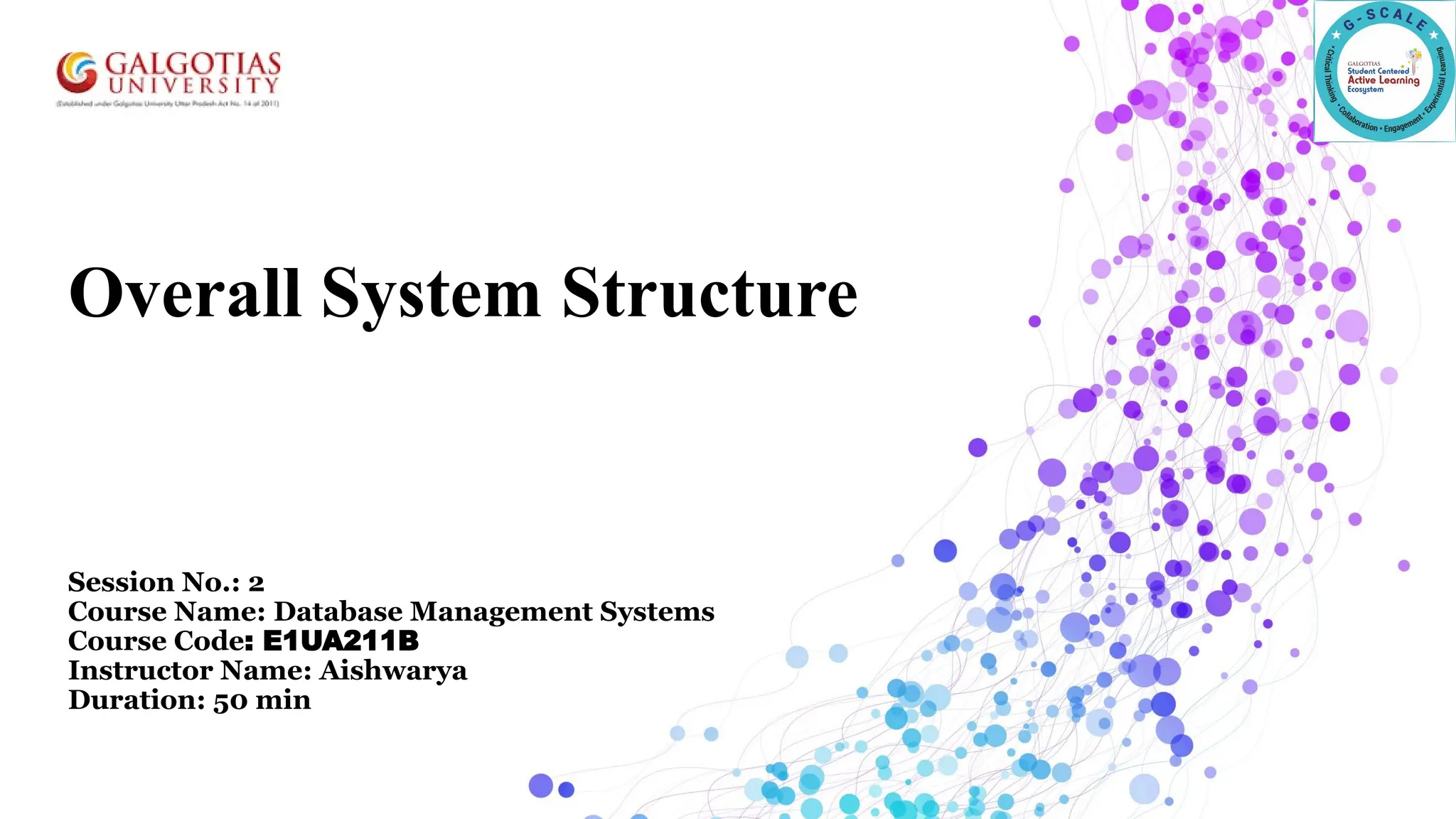 Database Management System_Overall Structure | PPTX