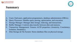 Database Management System_Overall Structure | PPTX