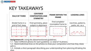 Lecture 2 - Photo Composition and principles | PPTX
