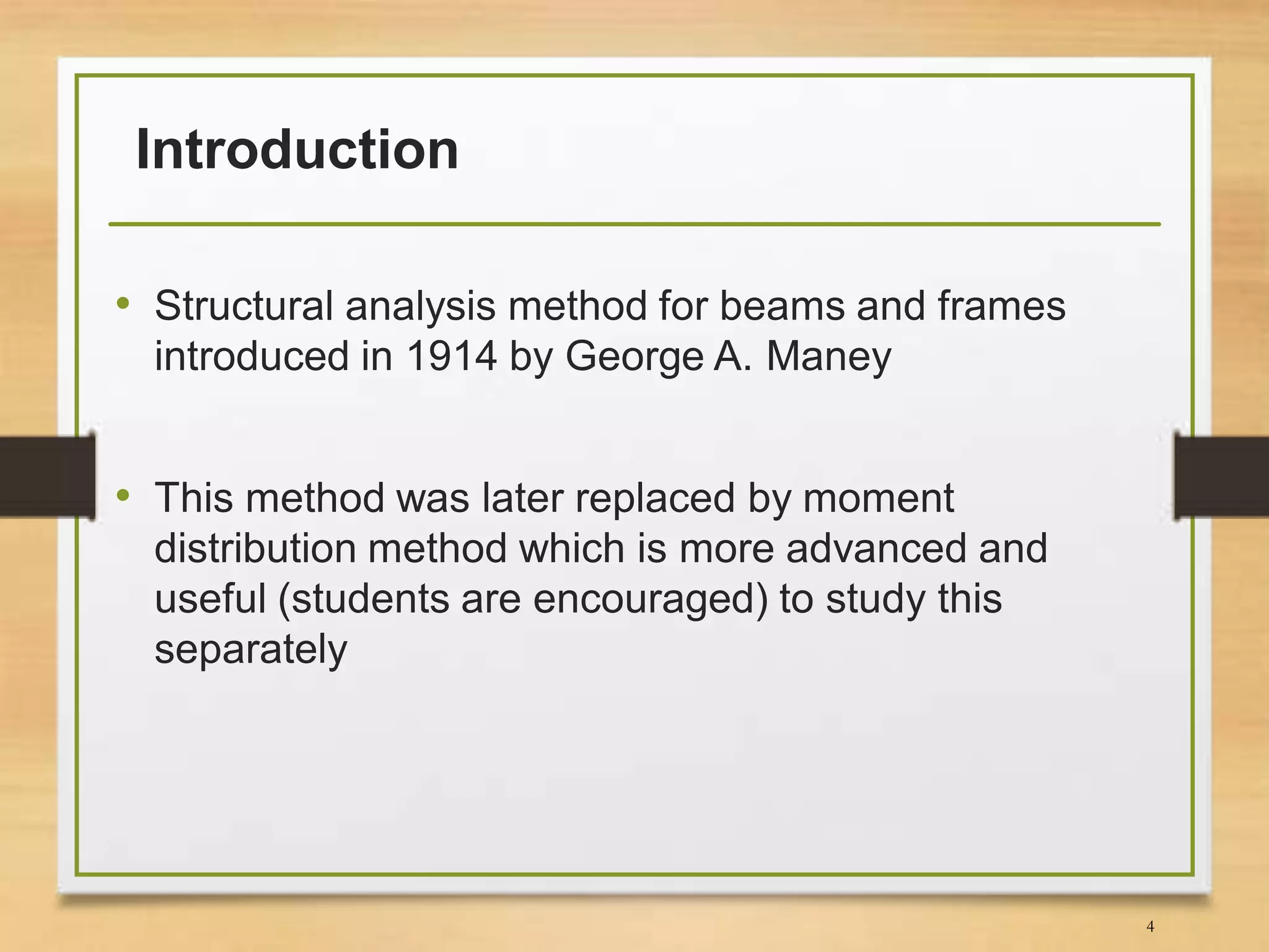 Slope Deflection Method | PPTX | Chemistry | Science