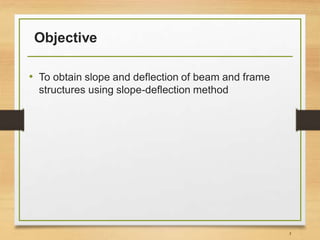 Slope Deflection Method | PPTX