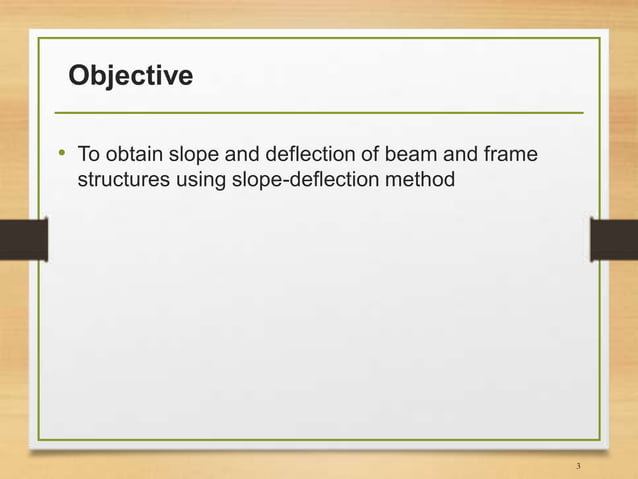 Slope Deflection Method | PPTX | Chemistry | Science
