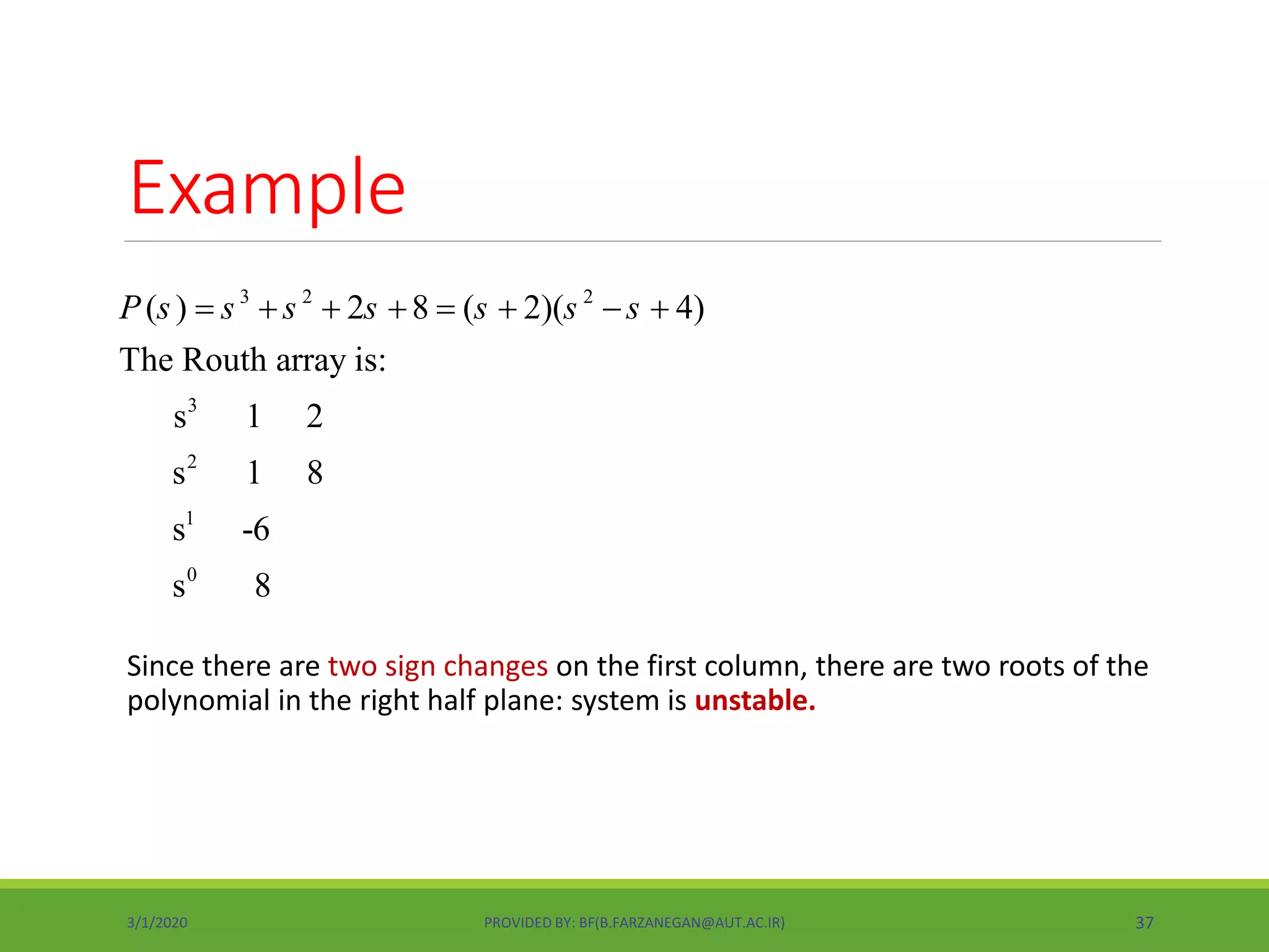 Lec 2 stability | PPTX