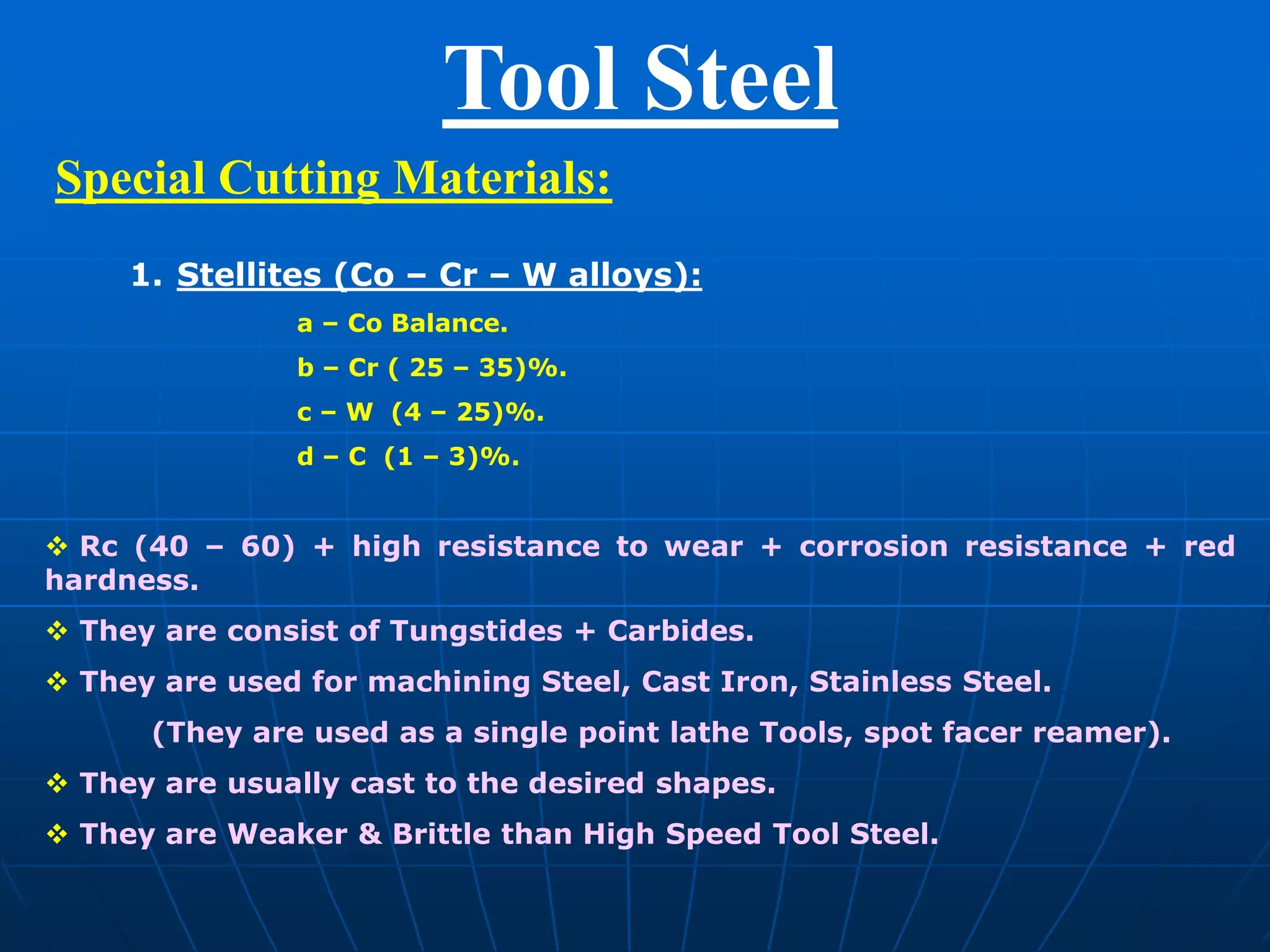 Lec 2, Tool Steel.pdf