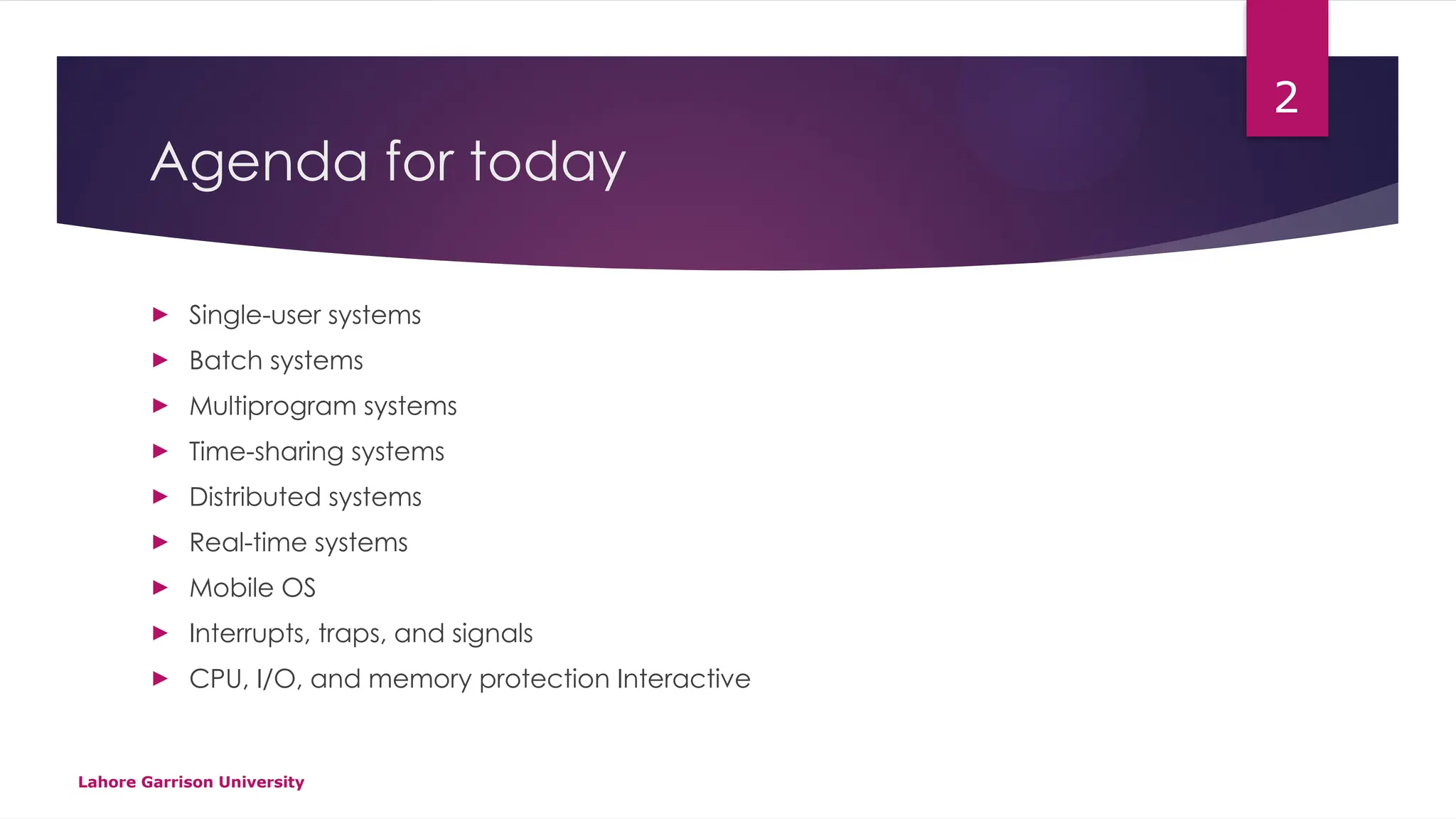 Types of Operating Systems for Computer Science.pptx