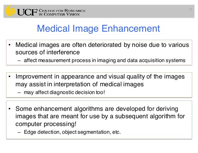 Lec3: Pre-Processing Medical Images Lec3: Pre-Processing Medical Images