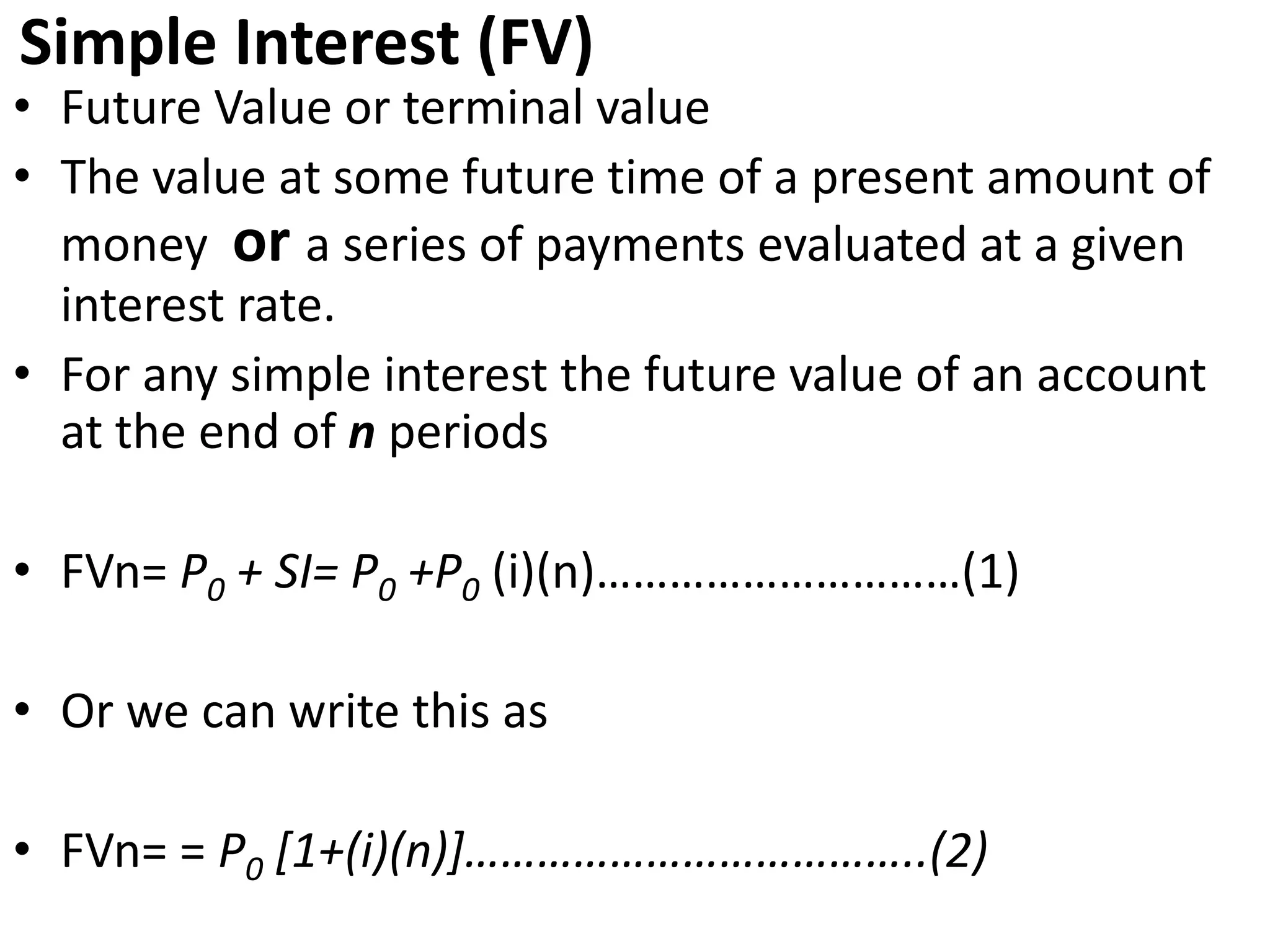 Time Value of Money - Business Finance | PPTX