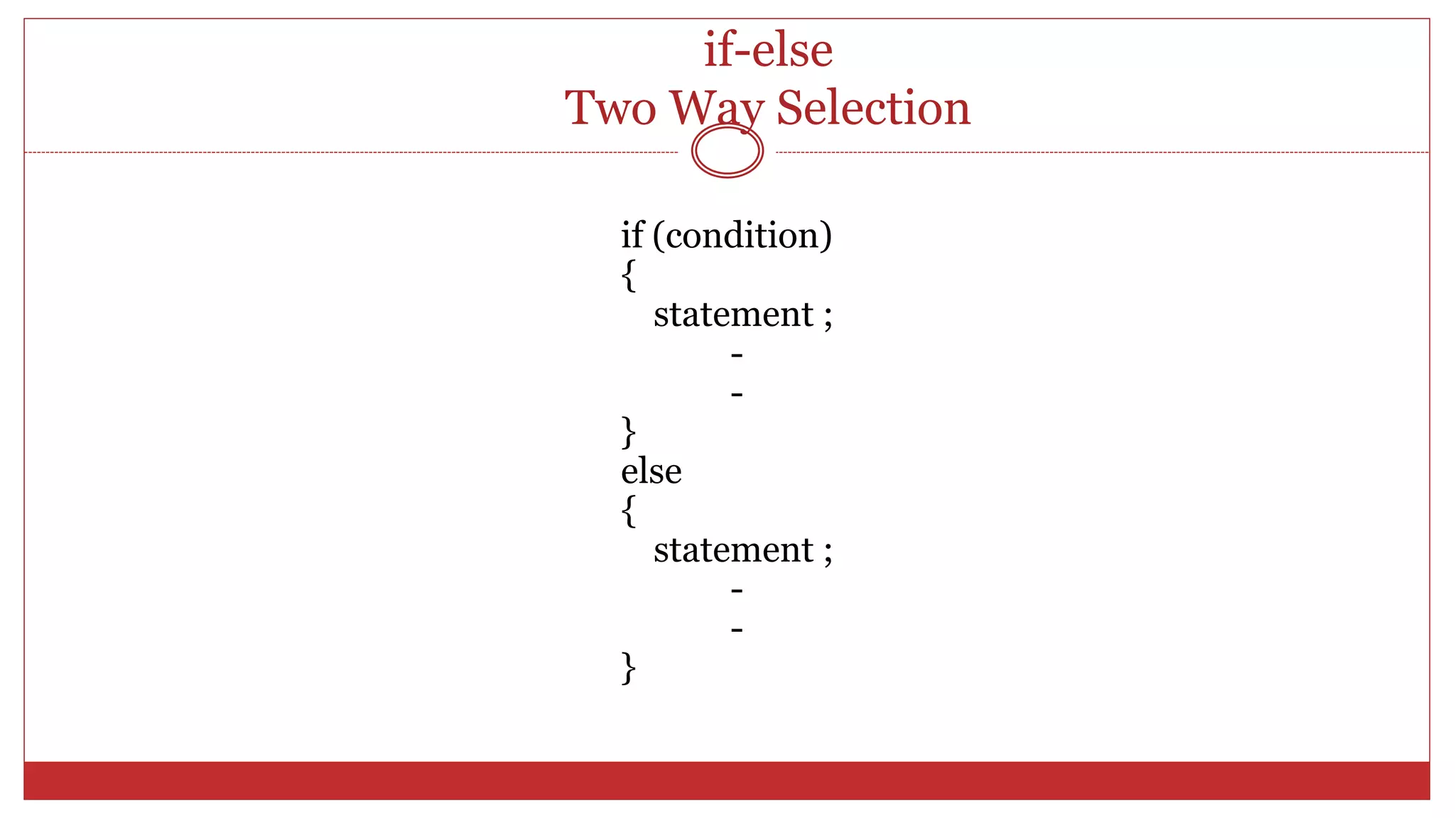 C++ IF STATMENT AND ITS TYPE | PPTX