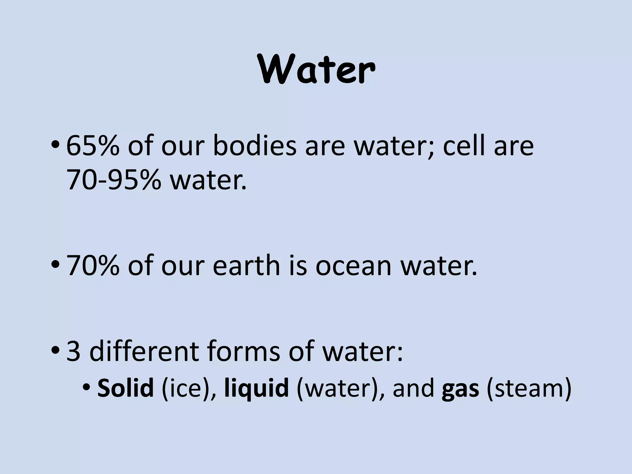 Water, acid base balance, buffer systems | PPTX