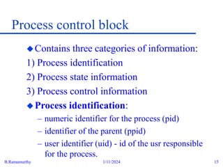 process control block ppt in operating system | PPT