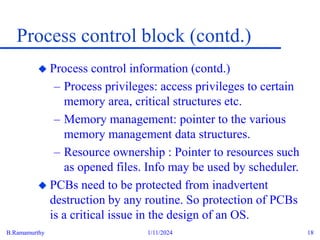 process control block ppt in operating system | PPT
