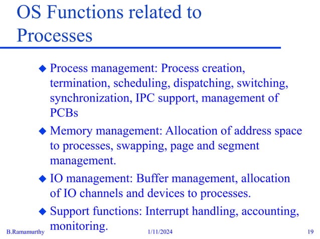process control block ppt in operating system | PPT