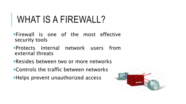 Information security the firewalls fundamentals | PPT