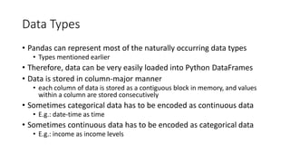 Lecture 3 - Exploratory Data Analytics (EDA), a lecture in subject module Statistical & Machine ...