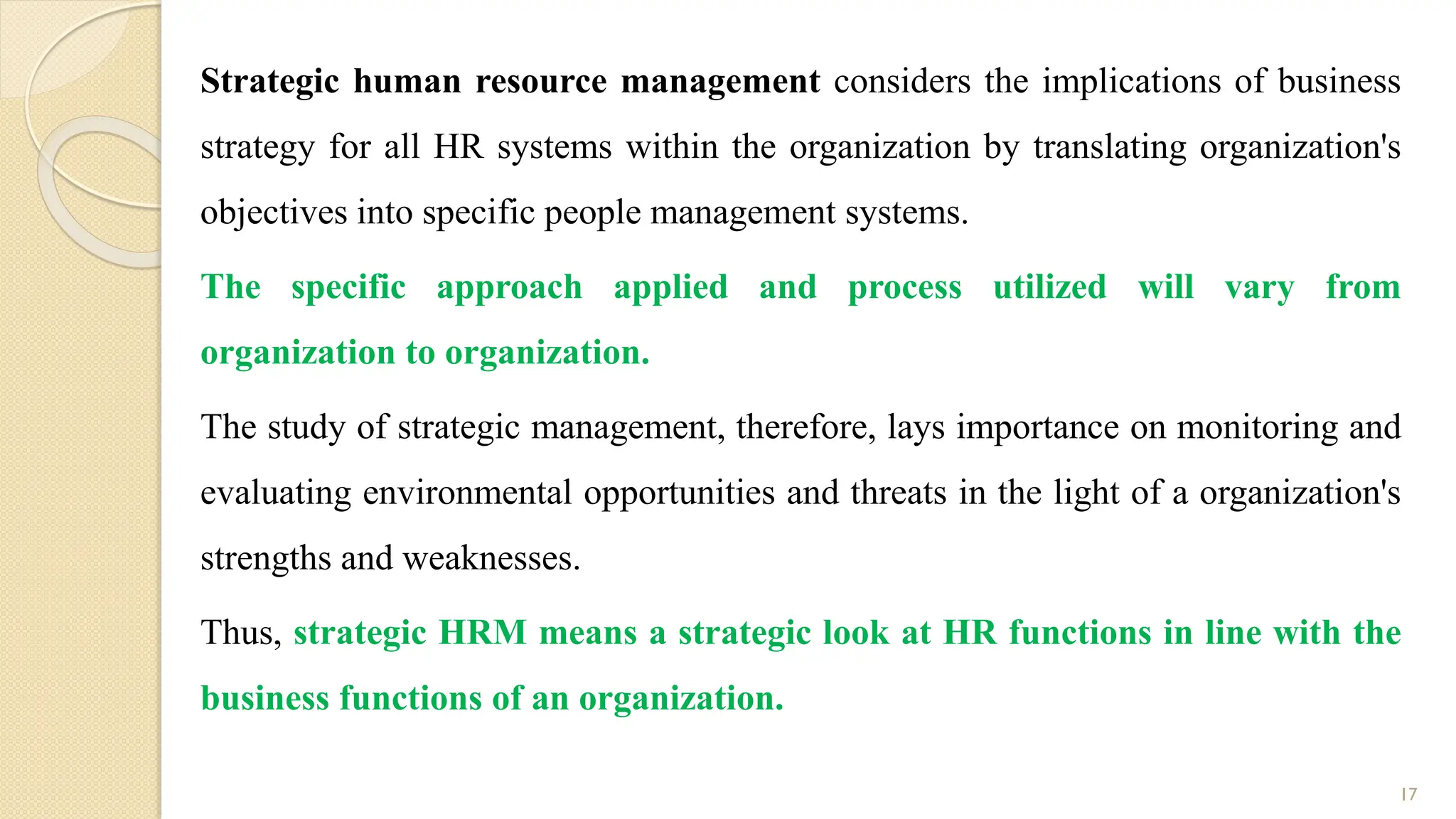 HRM Environments (internal and external) | PDF