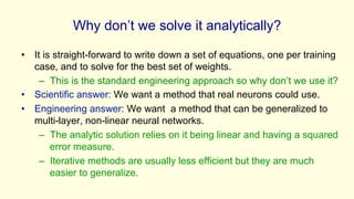 Neural Networks for Machine Learning Lecture 1a | PDF