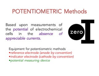 Lec 3 4-electroanalytical methods part 1 | PPT