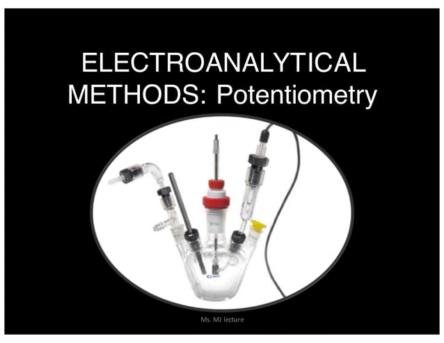 Potentiometry: An Introduction | PPT