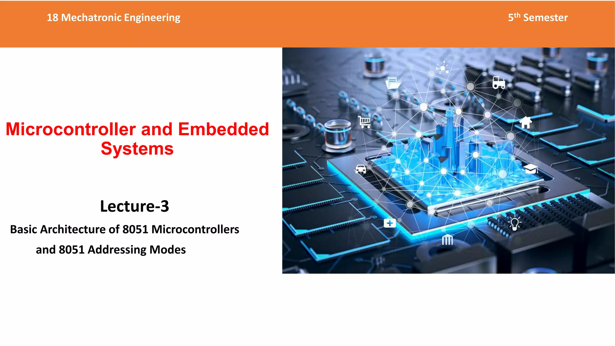 8051 Microcontroller Architecture Pptx